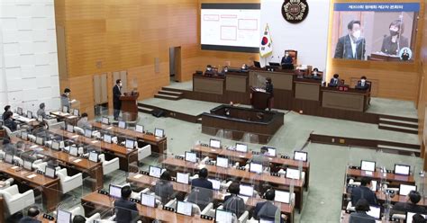 서울시의회 민주당 오세훈표 예산 흔들기 본격화종합