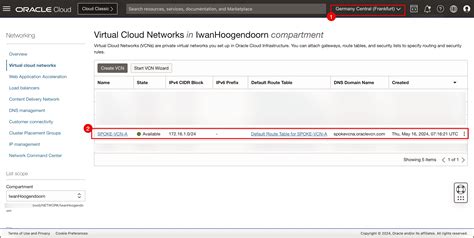 set up an oracle cloud infrastructure site to site vpn with static