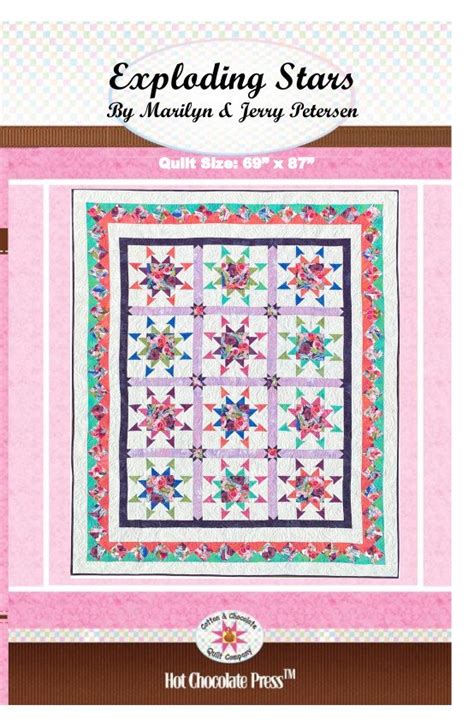 Exploding Stars Quilt Pattern