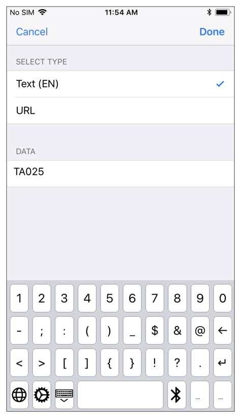 Write Ndef Data Idchamp Rs4 And Iscanbrowser Ios Serialio