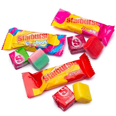 Starburst Fruit Chews Candy Fun Size Packs Assorted 85 Piece Bag