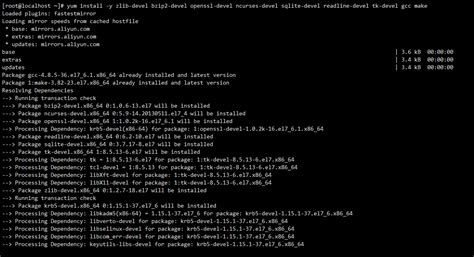 CentOS 7 0下安装Python3 6 Leo Chan 博客园