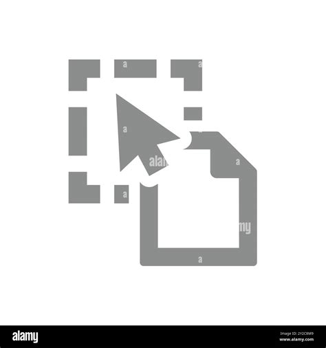 Drag And Drop Upload File Vector Icon Uploading Data Symbol Stock