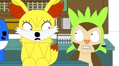 Movieunleashers Starters Fennekin Chespin Fennekin X Chespin