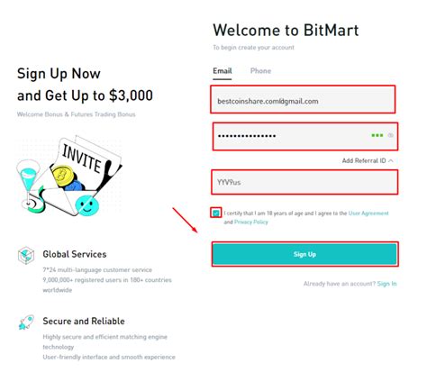 BitMart Invitation Code YYV9us Claim Sign Up Bonus 2023