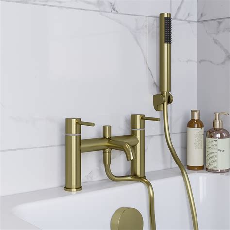 Brushed Brass Bath Shower Mixer Tap Arissa Better Bathrooms