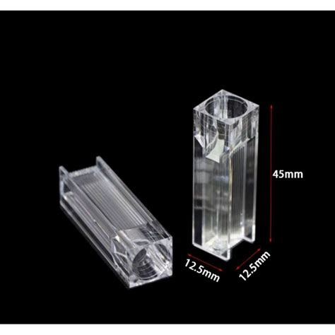 Jual Kuvet Mika Cuvet Plastik Disposable Micro Cuvette 15 Ml Harga