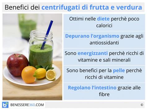 Centrifugati Di Frutta E Verdura Ricette Benefici E Controindicazioni