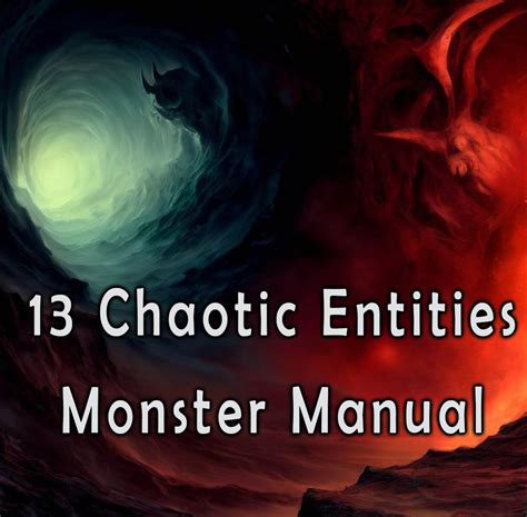Amazon 13 Chaotic Entities Monster Manual EBook Ink DnD