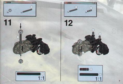 Lego Instructions For Set 8520 Millennium Slizer Technic Slizer
