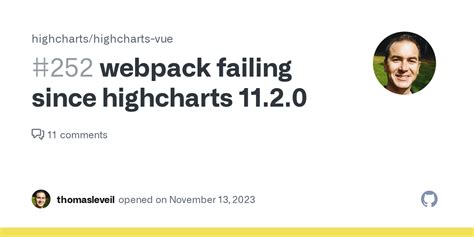 Webpack Failing Since Highcharts 1120 · Issue 252 · Highcharts