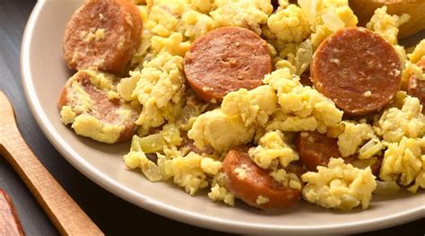 Sausage Egg And Cheese Scramble Recipe Uglyfood