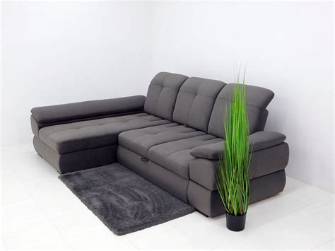 Диван кутовий розкладний у вітальню спальню Палермо Woody Темно сірий дерево ламінована ДСП