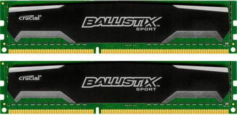 Crucial Ballistix Sport 16gb Kit 2x8gb 1600mhz Ddr3 Cl9 Udimm 15v