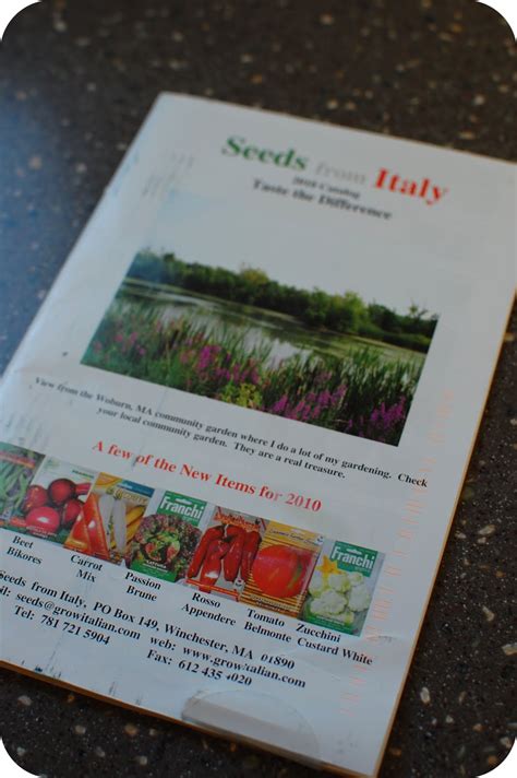 33 Shades of Green: Seeds from Italy