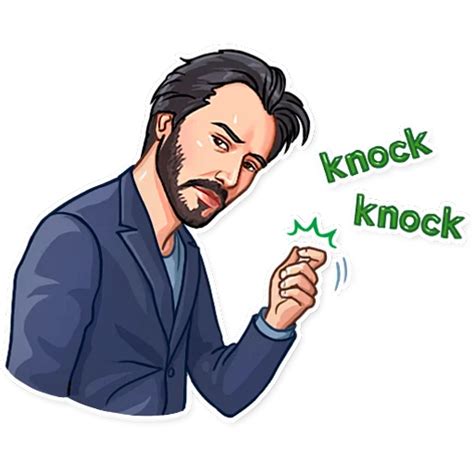 Sticker Maker Keanu Reeves