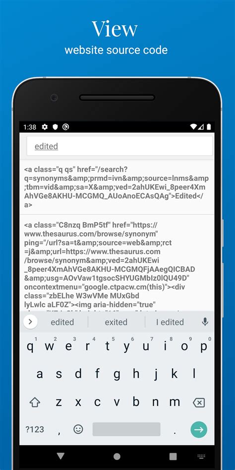 Inspect And Edit Html Live For Android Download