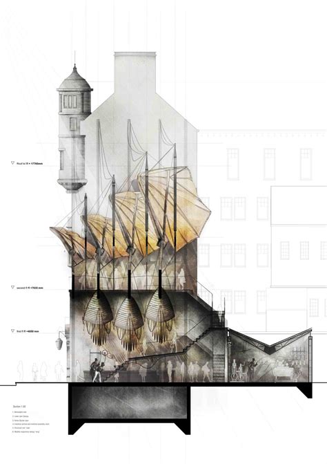 建筑剖面 分析图 Fenxitu Cn