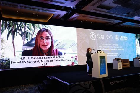 Hrh Princess Lamia Bint Majed Al Saud Receives People First Leader