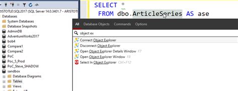 A New Command Palette In Sql Prompt Voice Of The Dba