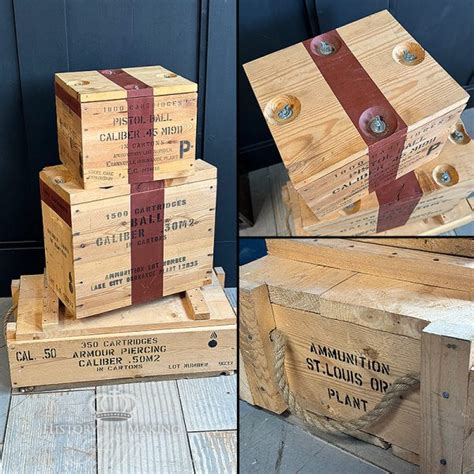 Ww2 American Small Arms Ammunition Crates History In The Making