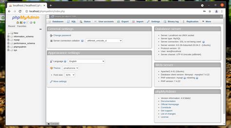 Установка Phpmyadmin с Nginx в Ubuntu 2004 Losst