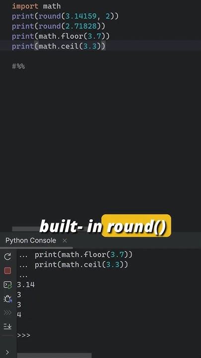Rounding Numbers In Python For Noobs Tip 62 Youtube
