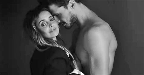 Louise Redknapp Poses In Raunchy Leotard And Gets Intimate With Male