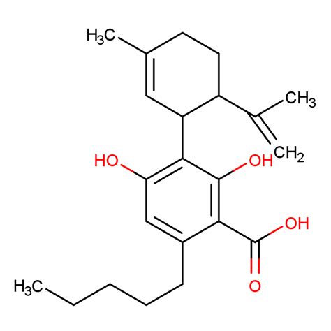 1244 58 2 大麻二醇酸 Cas号1244 58 2分子式、结构式、msds、熔点、沸点