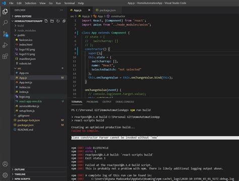 Reactjs Class Constructor Parser Cannot Be Invoked Without New In Deploying React