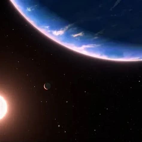 Cè Vapore Acqueo Nellatmosfera Di Un Piccolo Pianeta Scienza E