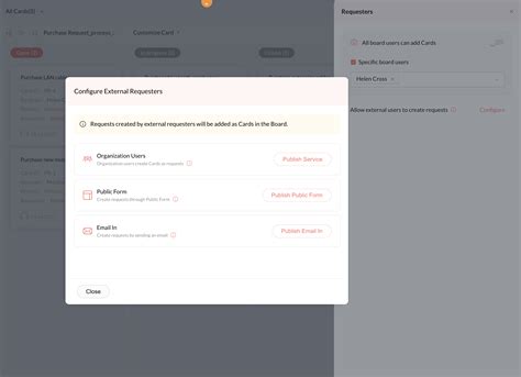 Quick Access Settings In Boards Online Help Qntrl