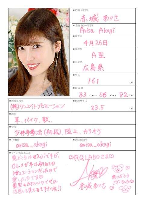 Rqラボ／赤城ありささんのプロフィール