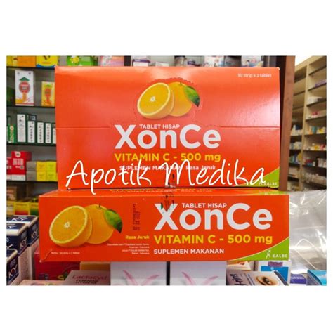 Jual Xonce 500mg Tablet Hisap Shopee Indonesia