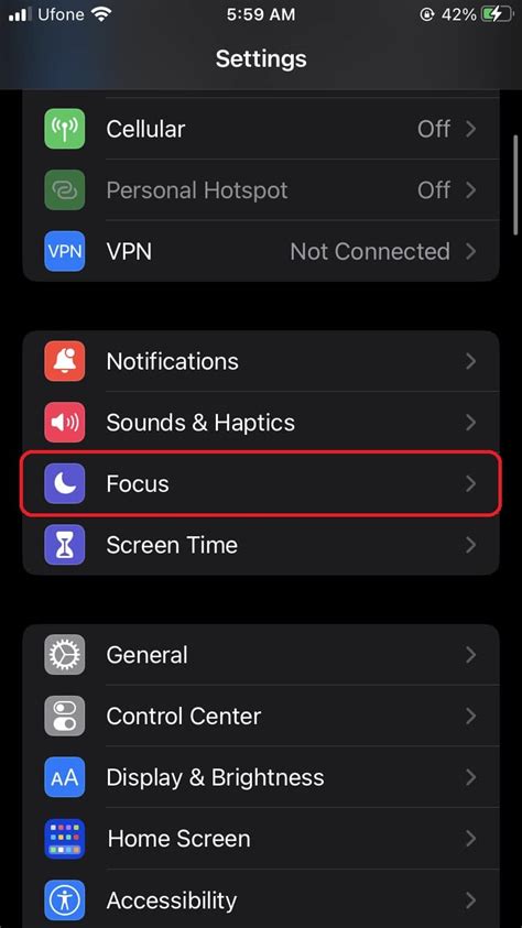 How To Delete A Focus Mode On IPhone
