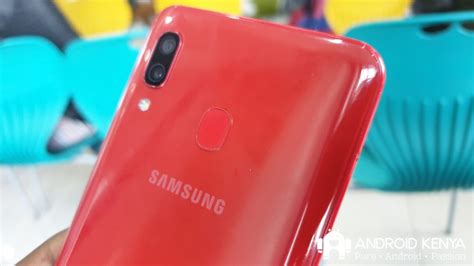 Samsung Galaxy A20 Red Back Android Kenya