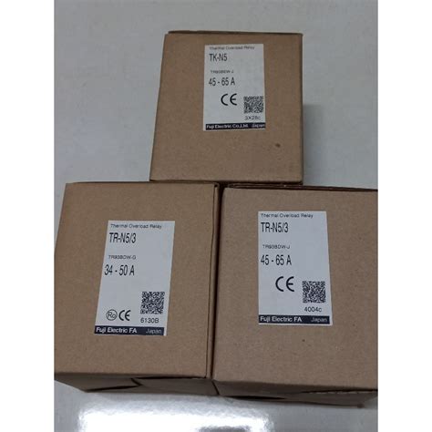 Fuji Tr N53 Tk N5 Thermal Overload Relay Shopee Malaysia