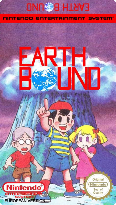 Earth Bound Nes Pal Label Print At 300dpi R Earthbound