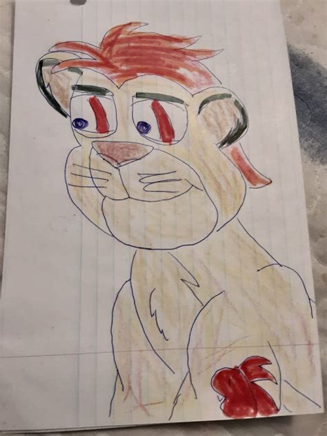 Lion Guard Teen Kion Without The Scar By Aliciamartin851 On Deviantart