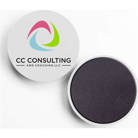 Printed Office Marker Magnets Branding Ovation Logo Printed