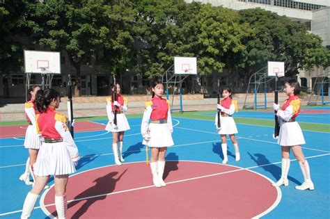 憲兵節在龜山憲光二村 壢家紫儀隊帥氣表演