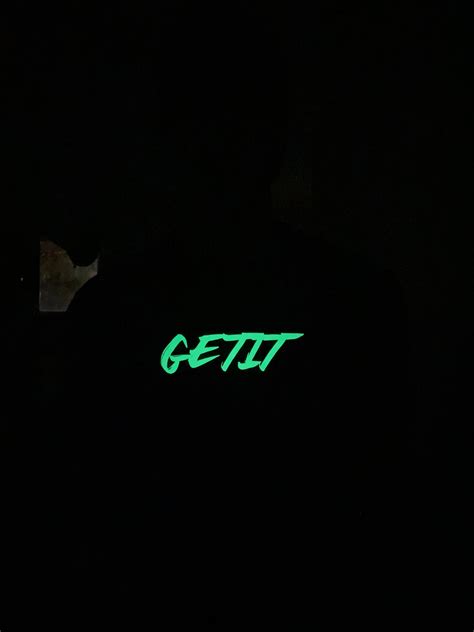 Glow In Da Dark Green Logo Getit Llc