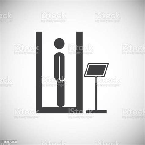 그래픽 및 웹 디자인에 대한 배경에 인간의 스캔 관련 아이콘 간단한 그림 웹 사이트 버튼 또는 모바일 앱에 대한 인터넷 개념 기호입니다 0명에 대한 스톡 벡터 아트 및 기타