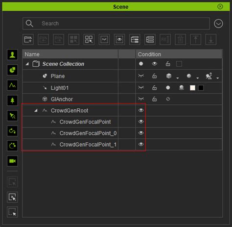 Adding Focal Points For Actors Orientation