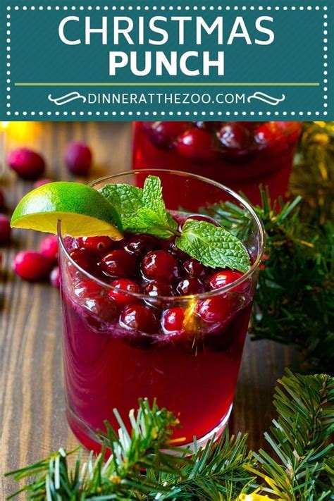 Christmas Punch Holiday Punch Cranberry Punch Punch Drink