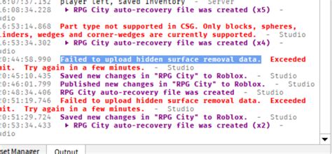 Hidden Surface Removal Assetid Spam Engine Bugs Developer Forum Roblox