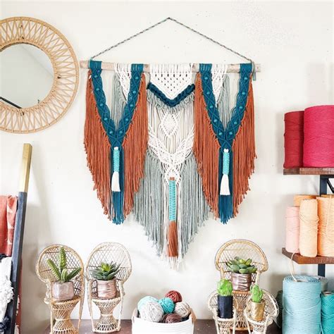 Retro Macrame Etsy