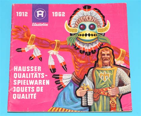 Elastolin 1967 New Lines Catalog Neuheiten Novelties Hausser Catalogue Katalog Boonsart Shop