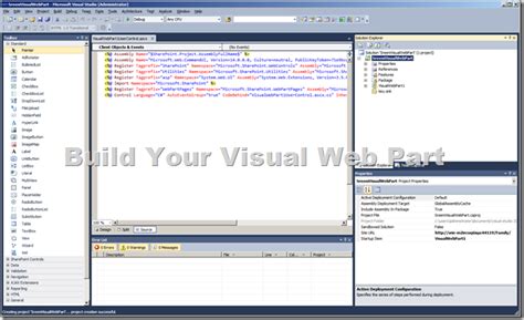 Bytes Matters Creating Sharepoint Web Parts Using Vsnet 2010 Beta 2