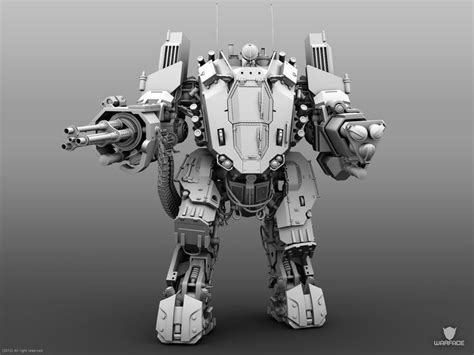 Mech Boss Denis Artist Computer Graphics Plus Robot Concept Art